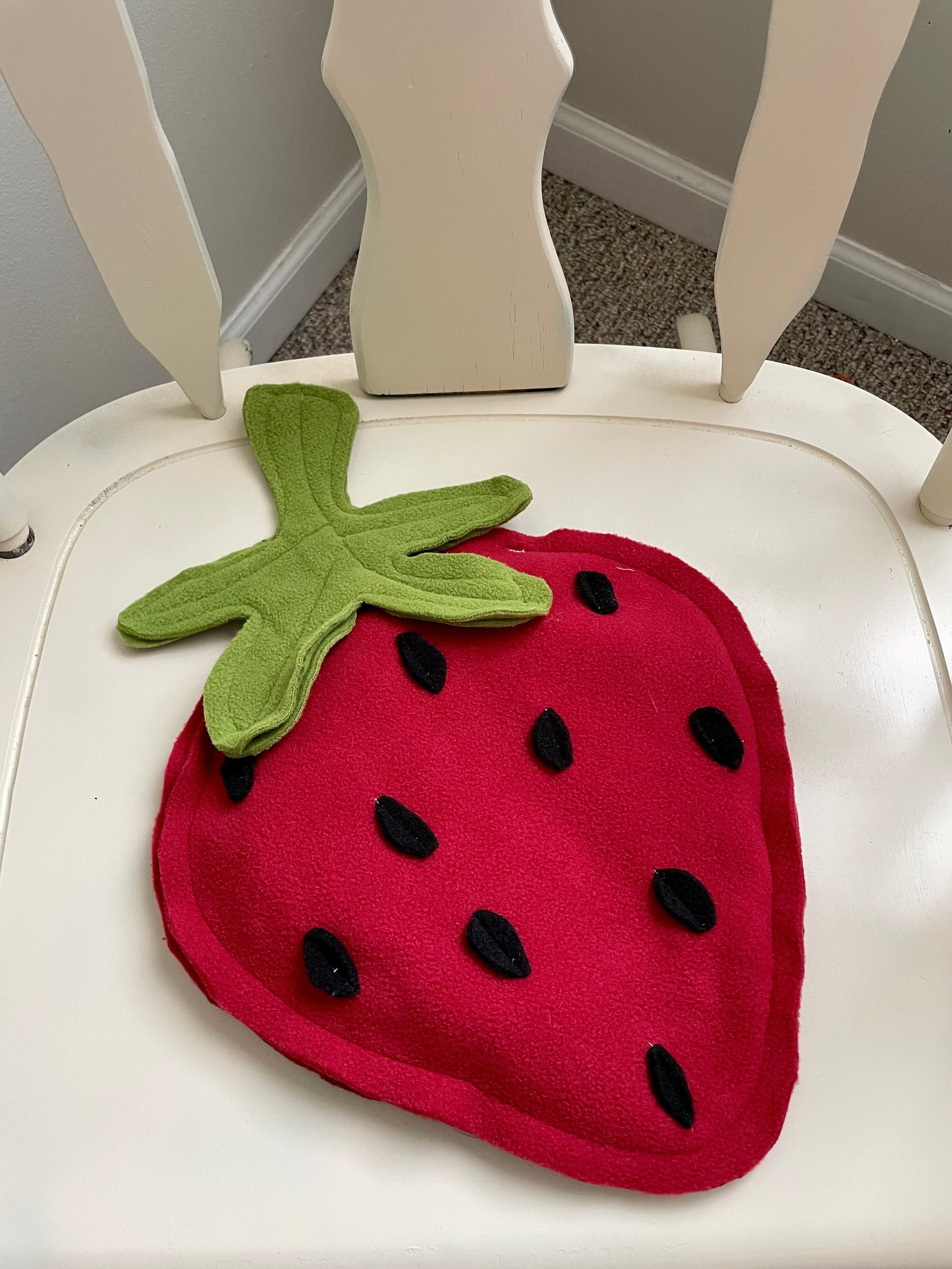 Microwaveable Strawberry Heating Pad, Rice Pads, Microwaveable Heating ...