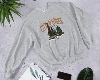 Forks Sweatshirt - Etsy