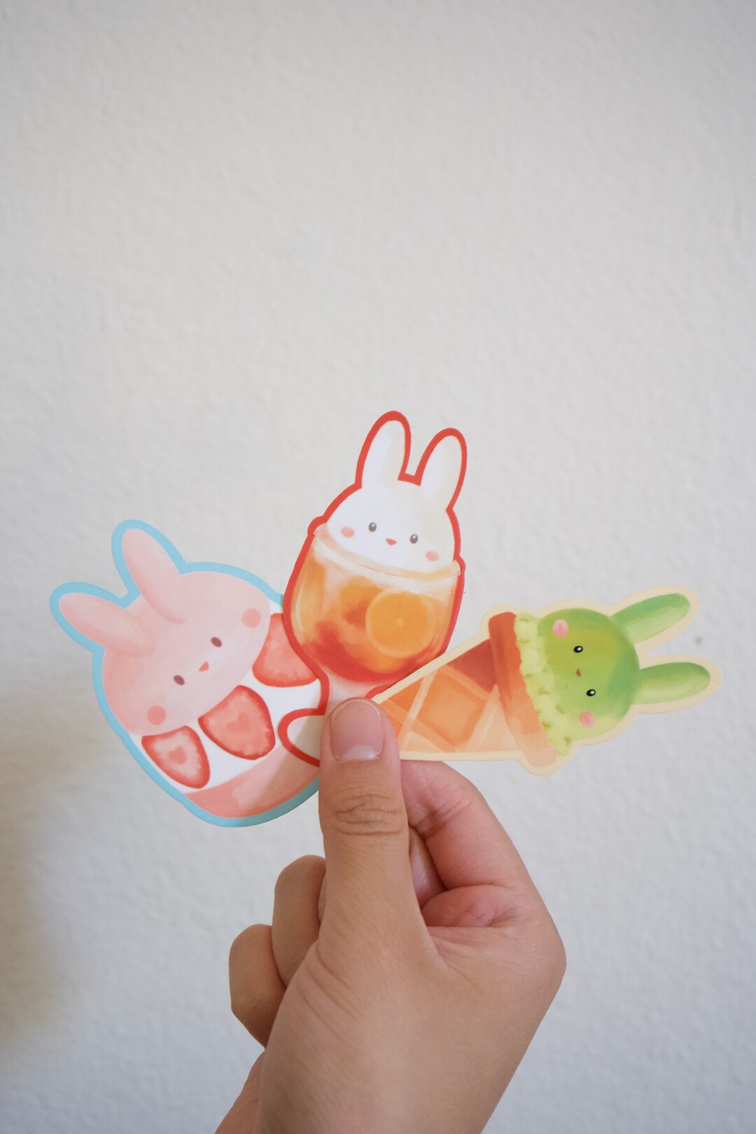 Bunny Sticker Pack | Cute Sticker Pack | Handmade Sticker - Etsy