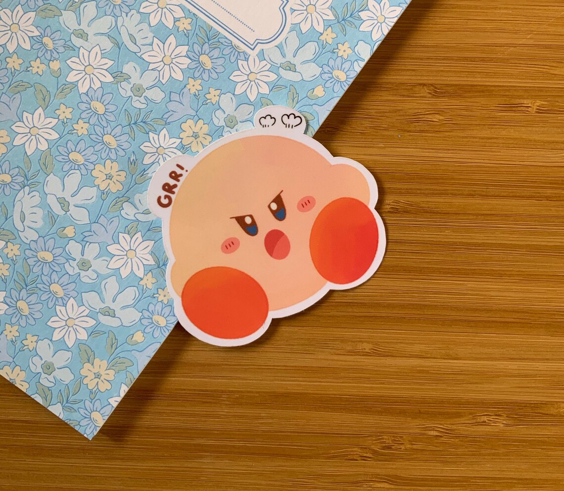 Kirby Sticker Pack - Etsy