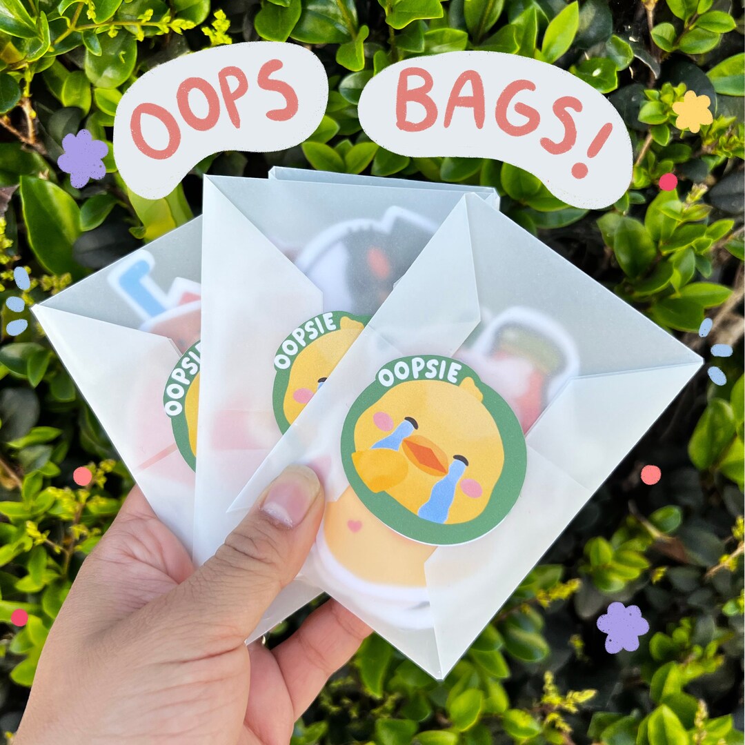 Opps Bags / Mystery Sticker Bags / Sticker Pack - Etsy