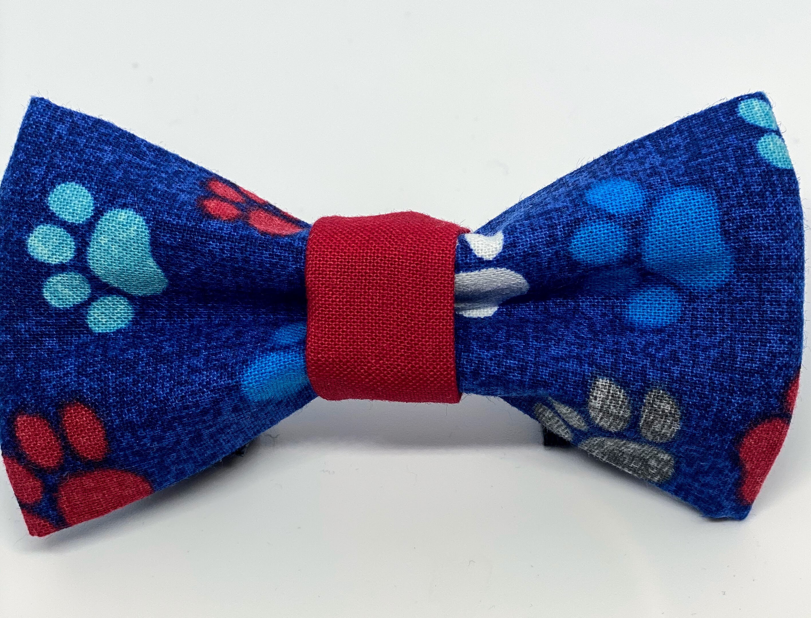 Patas de perro diseño perro collar lazos de lazo Va alrededor - Etsy España