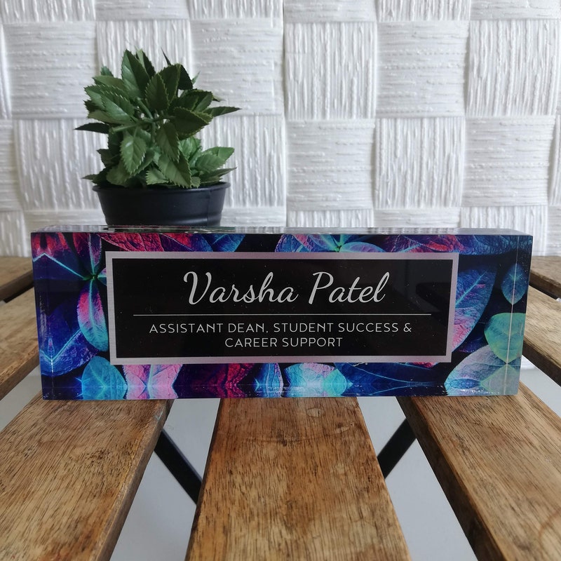 Acrylic Name Plate - Etsy