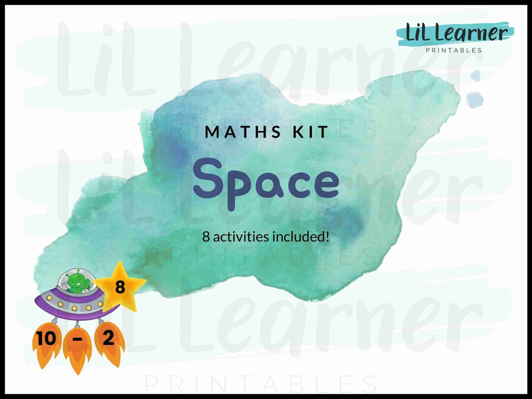 Printable, Educational Activity, Homeschool, Space, Learning, Preschool ...