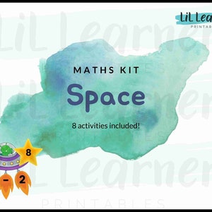 Printable, Educational Activity, Homeschool, Space, Learning, Preschool ...