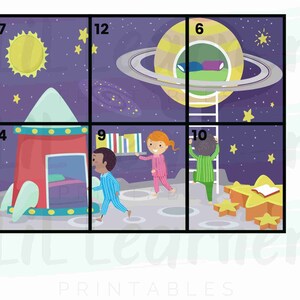 Printable, Educational Activity, Homeschool, Space, Learning, Preschool ...