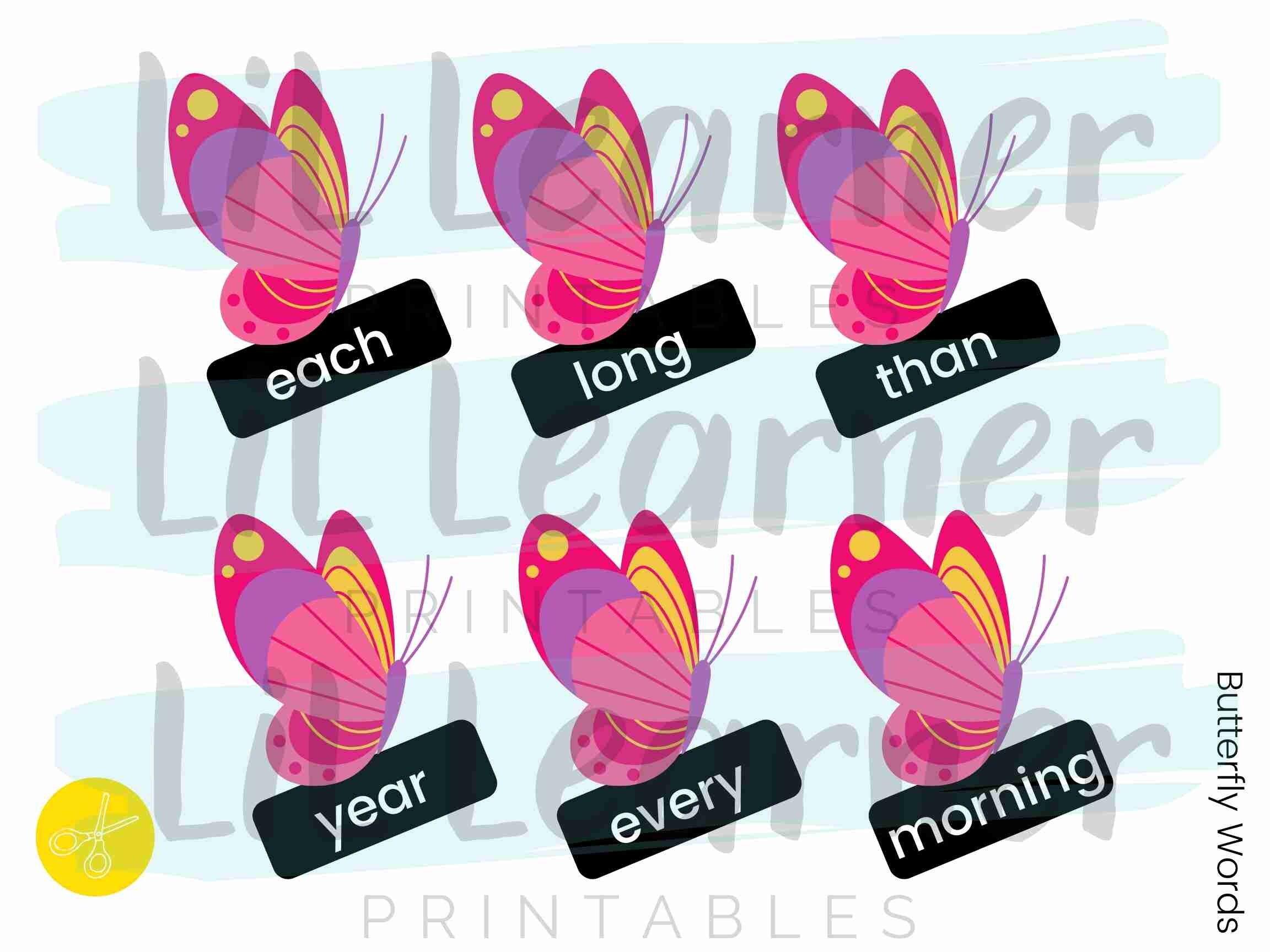 Printable, Educational Activity, Homeschool, High Frequency Words ...
