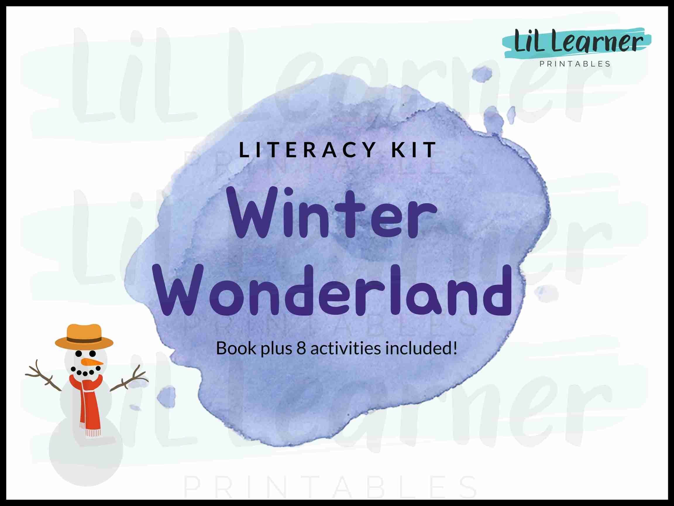 Printable, Educational Activity, Homeschool, Winter Wonderland ...