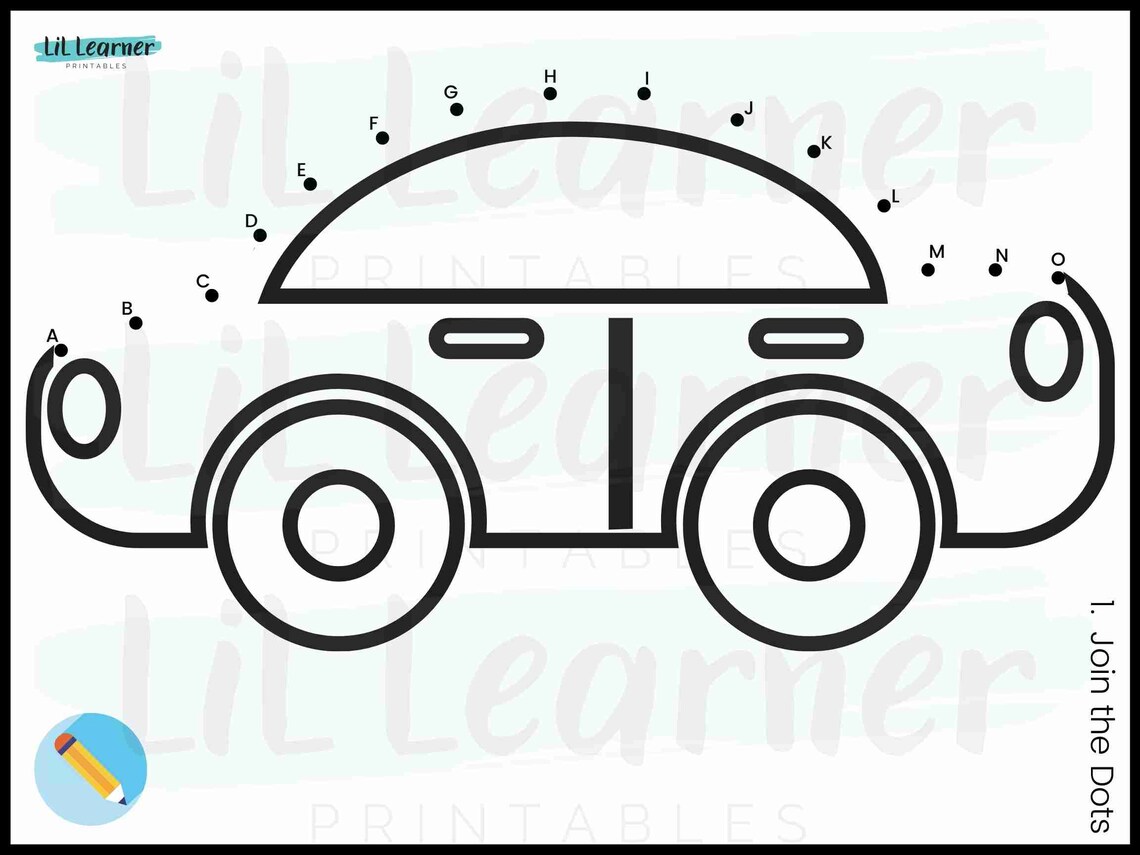 Printable Educational Activity Homeschool Cars Busy Books | Etsy