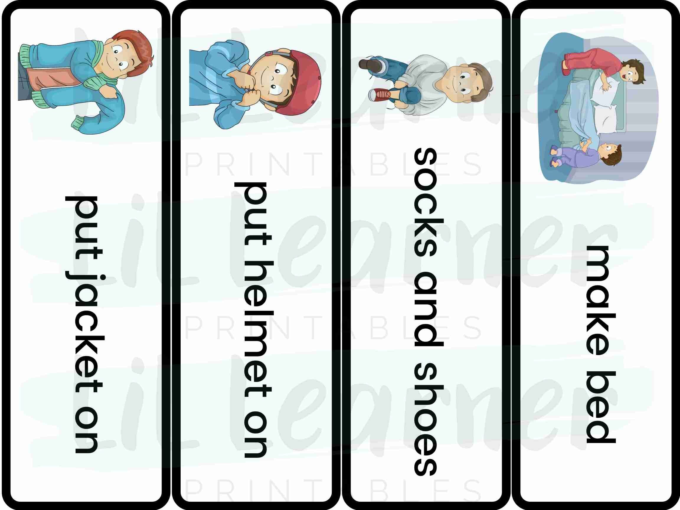 Printable Educational Activity Homeschool Routine Cards - Etsy