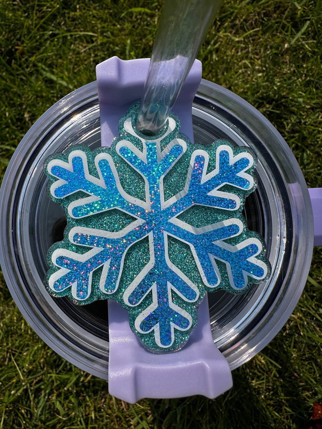 30/ 40 Oz Snowflake Tumbler Name Tag, Personalized Stan Name Tag, TAG ...