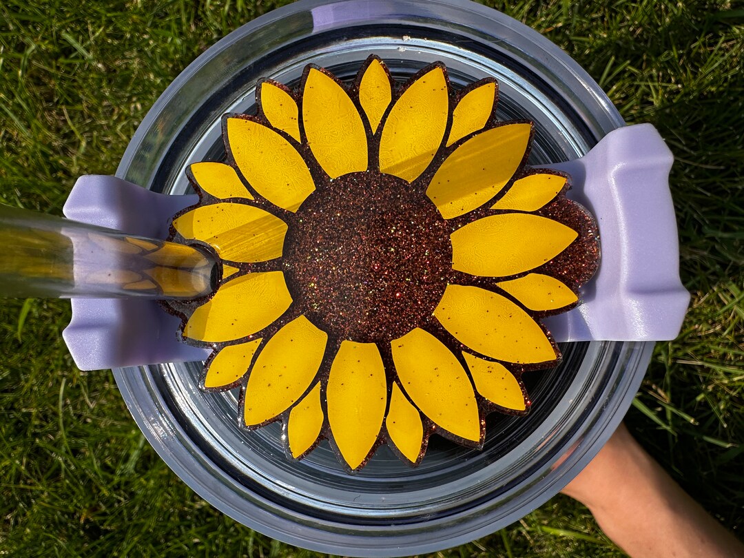 30/ 40 Oz Sunflower Tumbler Name Tag, Personalized Stan Name Tag, TAG ...