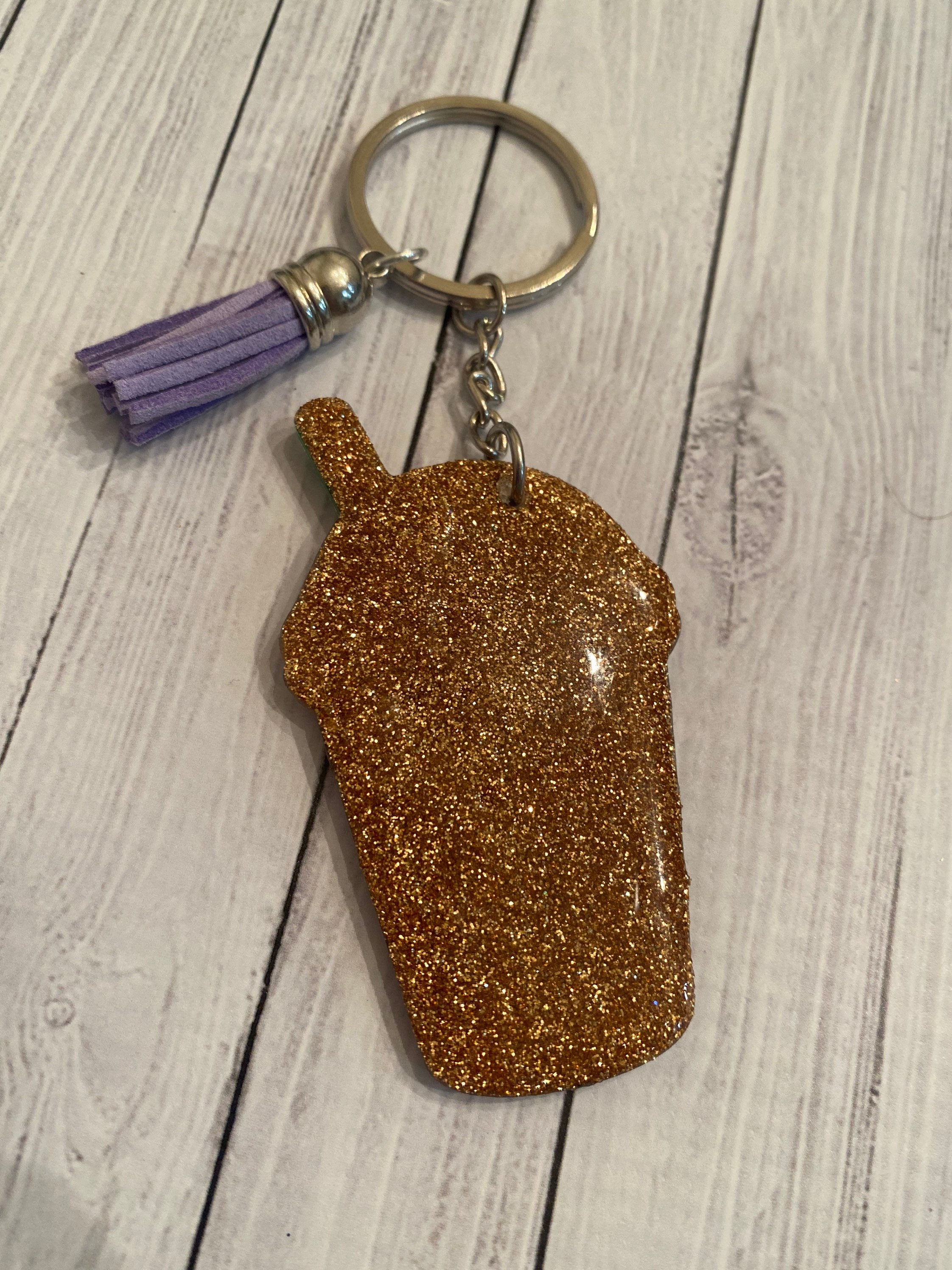 Iced Coffee Shake Keychain Cute Frappuccino Keychain Coffee - Etsy