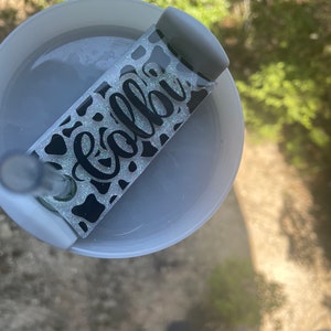 30/ 40 Oz Tumbler Name Tag, Personalized Stan Name Tag, TAG ONLY ...