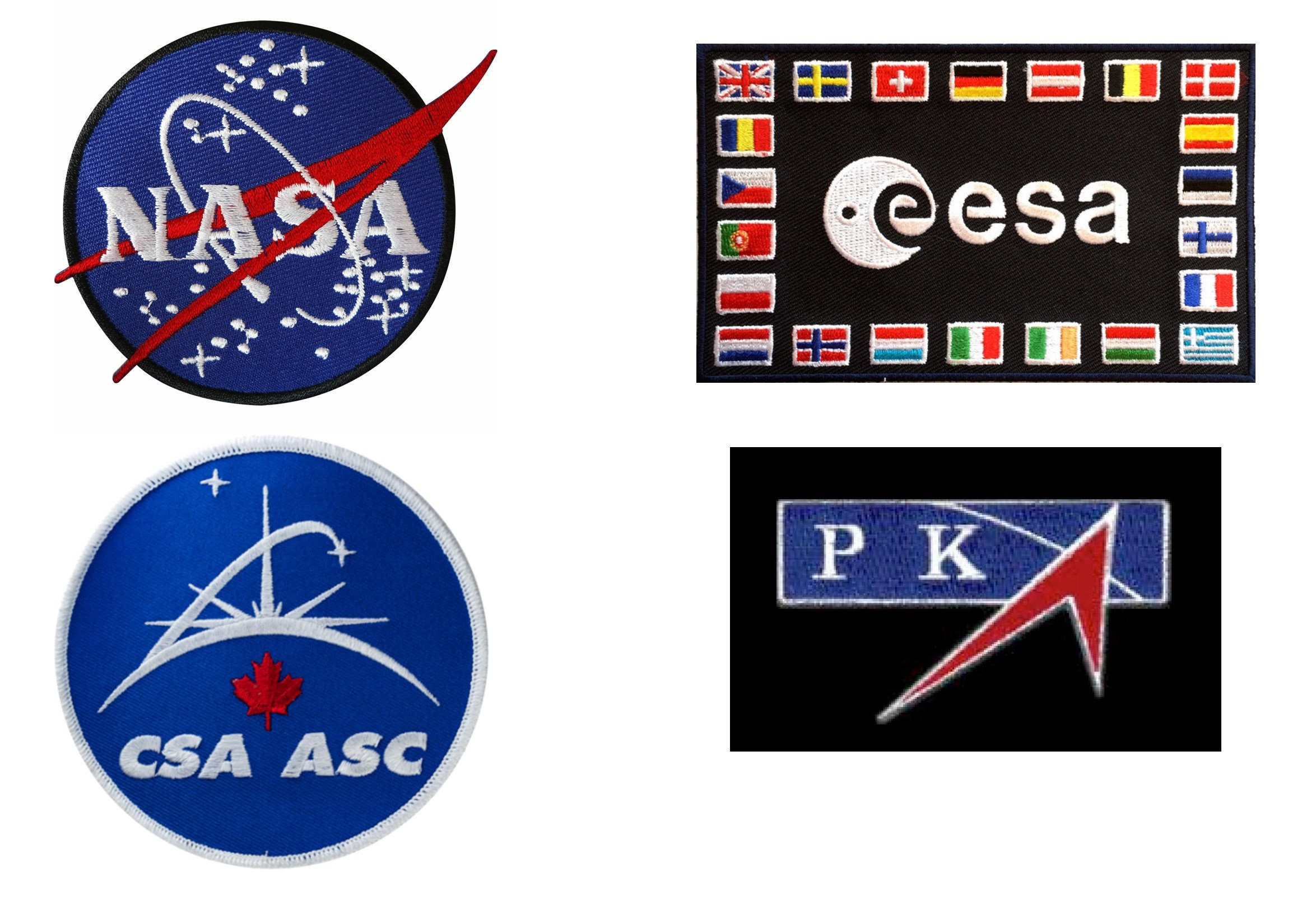 Nasa Flight Suit Patches Logos