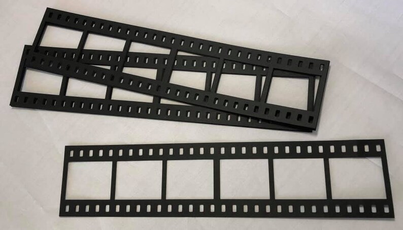 Film Strip Border Die Cut Scrapbooking Border Premade Border Paper ...