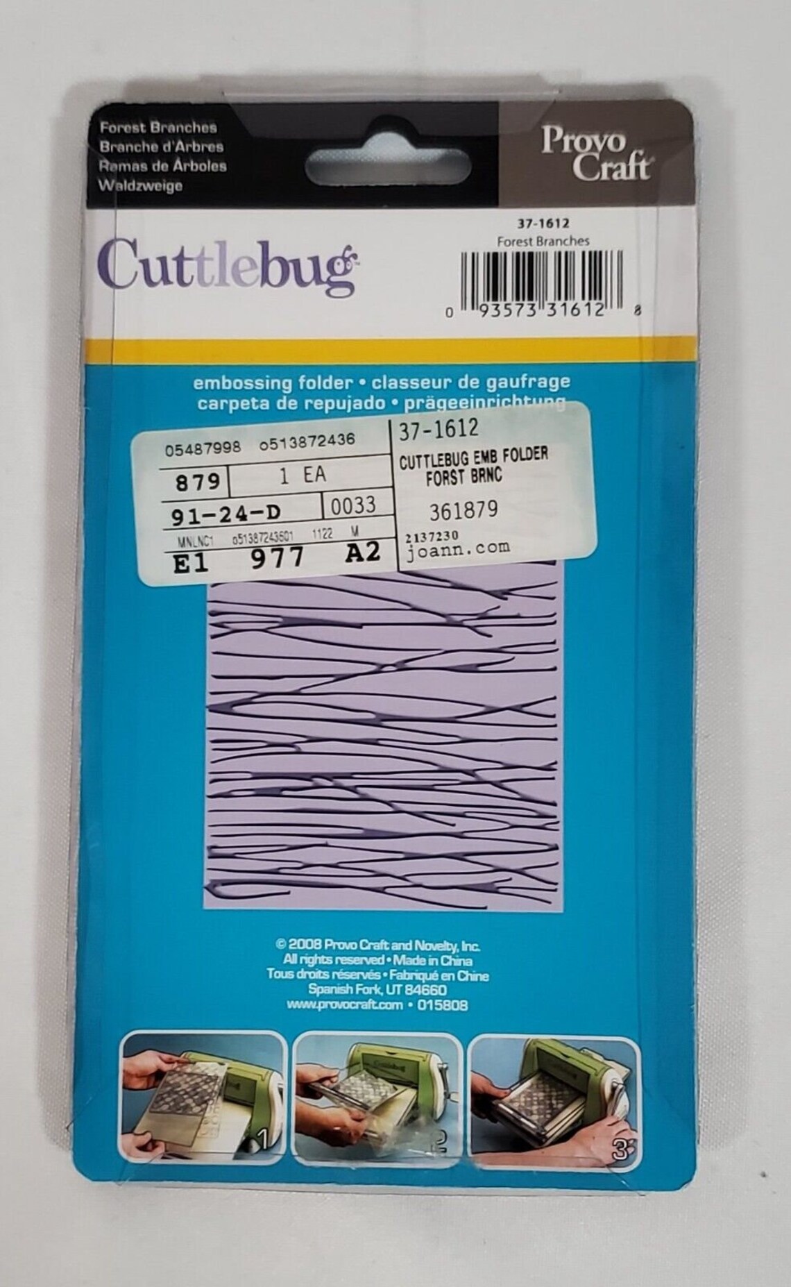 Forest Branches Embossing Folder Cuttlebug Embossing Folders Provo ...