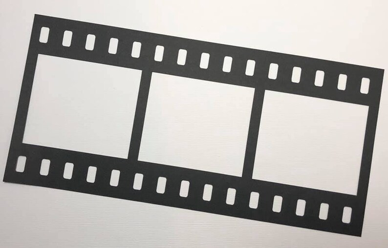 Film Strip Border Die Cut Scrapbooking Border Premade Border Paper ...