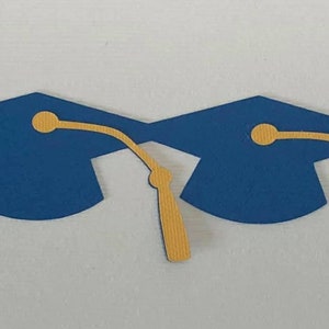 Graduation Cap Border Die Cut Scrapbooking Premade Titles Paper Piecing ...