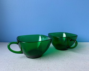 Forest Green Cups | Etsy