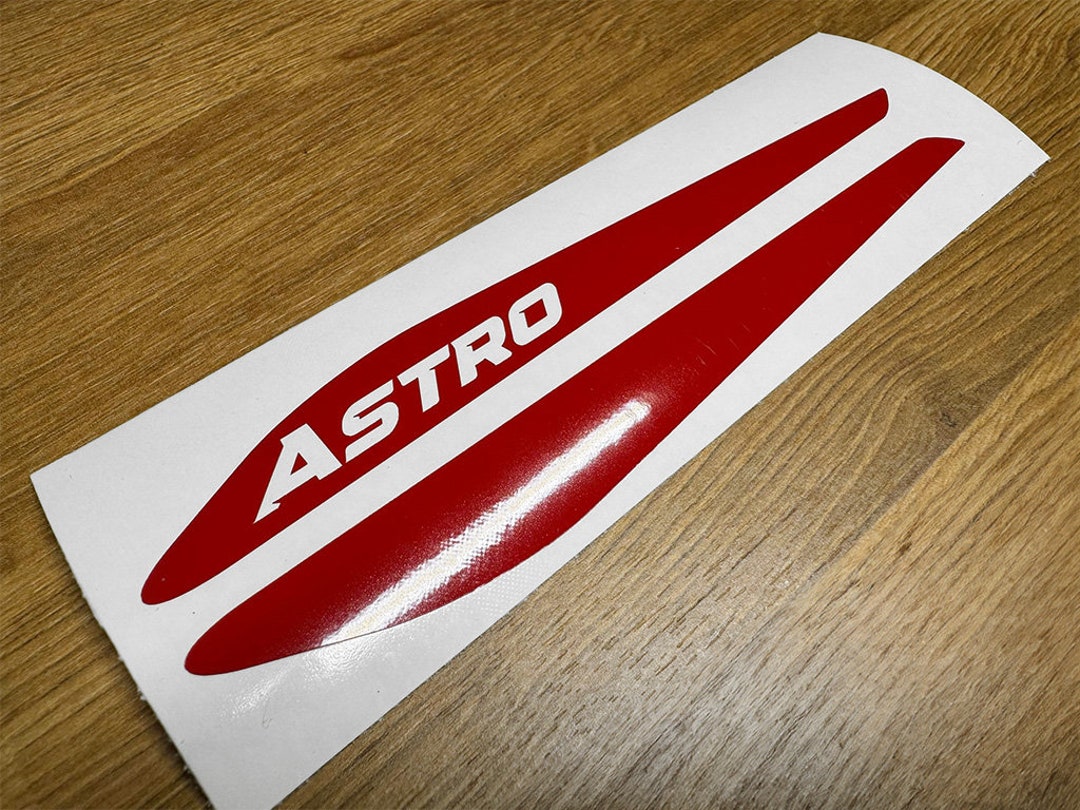 Kansei Astro Wheel Decals 18"+ (8 PCS) - Etsy