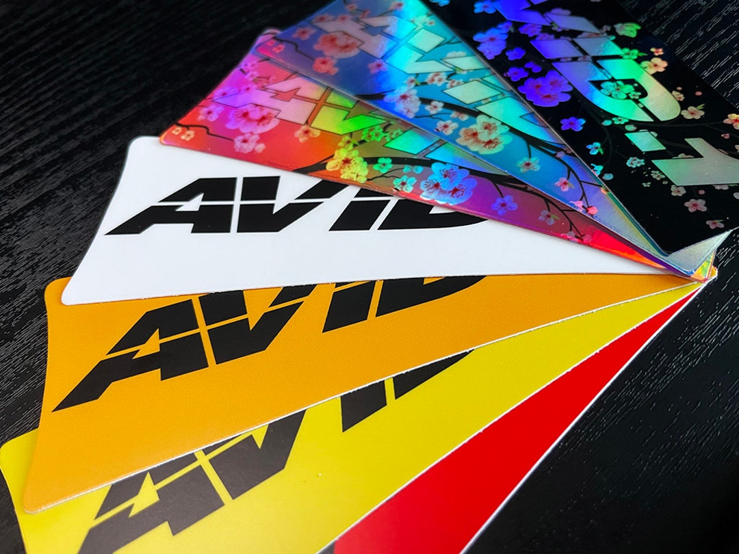 AVID.1 AV06 OG 17-18 Design Wheel Stickers 4 PCS - Etsy