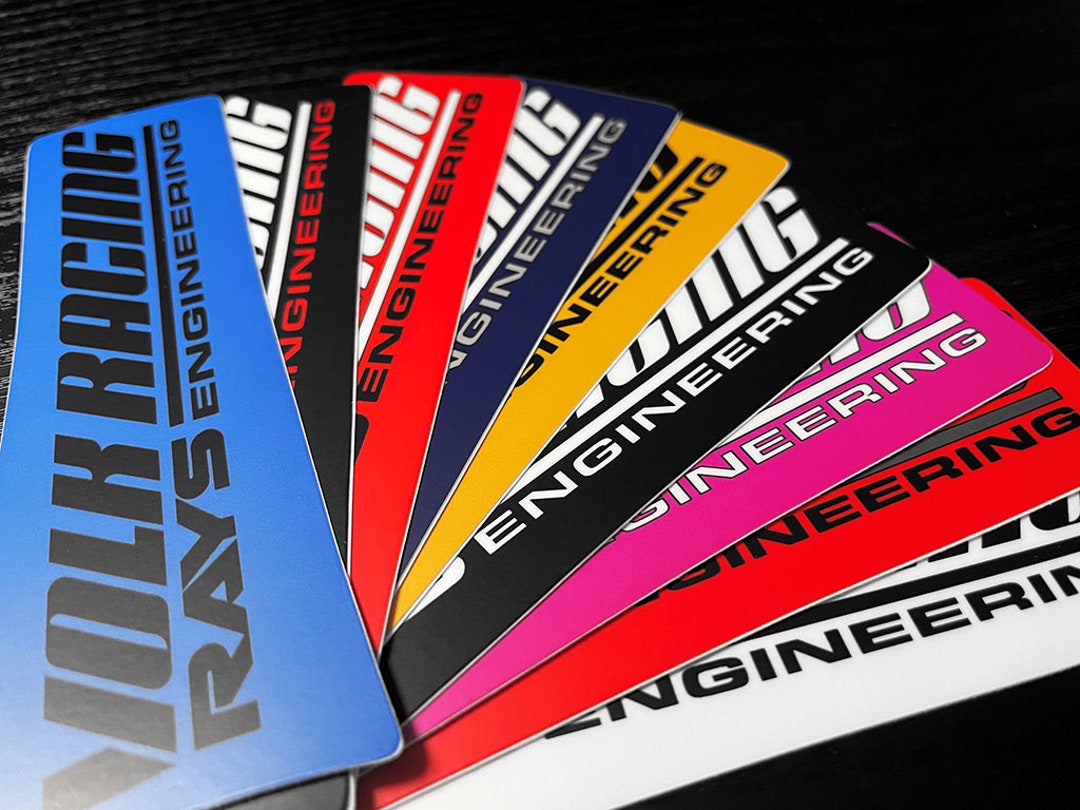 Volk Racing TE37SL 18" Wheel Spoke Stickers (4 PCS) - Etsy