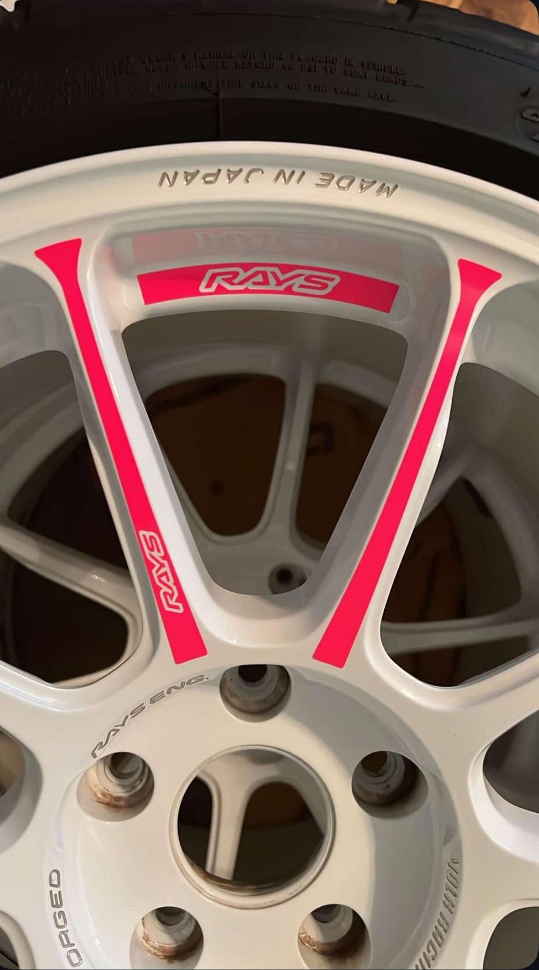 Volk Racing ZE40 18" OG Decals (12 PCS) - Etsy