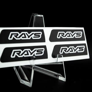 Rays Gram Lights 57DR / 57CR, 57DR-X Center Cap Stickers (4 PCS) - Etsy