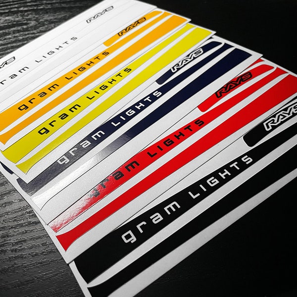 Rays Wheel Stickers - Etsy