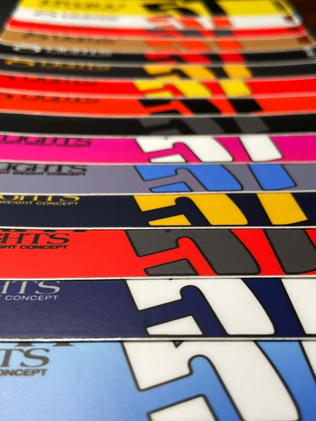 Rays Gram Lights 57DR / 57CR Spoke Stickers 4 PCS - Etsy