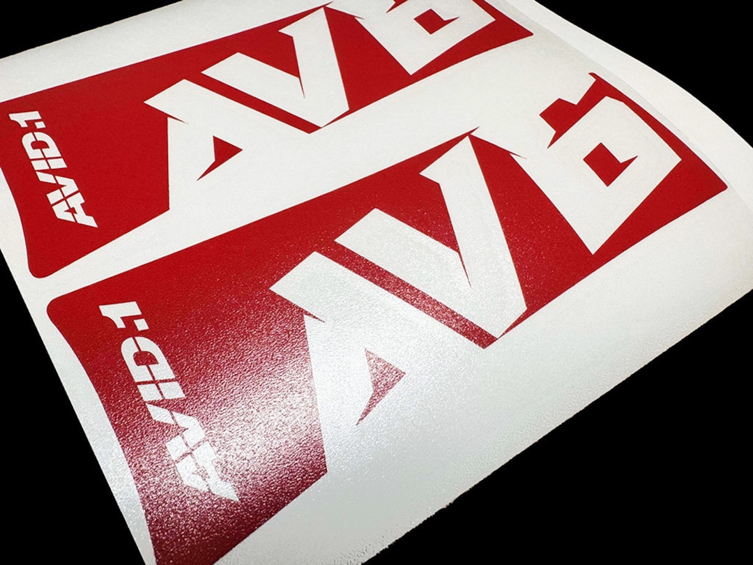 AVID.1 AV06 17-18" OG Design V3 Wheel Decals (4 PCS) - Etsy