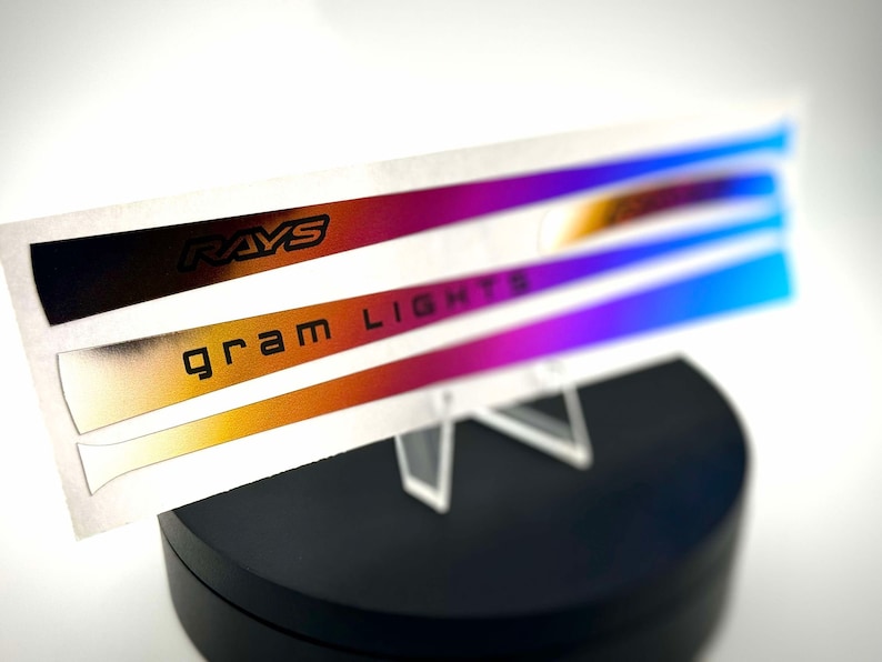 Rays Gram Lights 57xtreme Wheel Spoke Stickers 18" (16 PCS) - Etsy