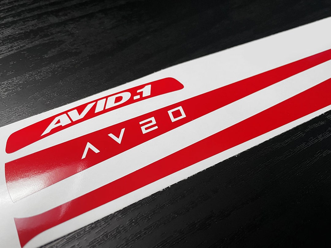 AVID.1 AV20 OG Design Decals 18" (12 PCS) - Etsy