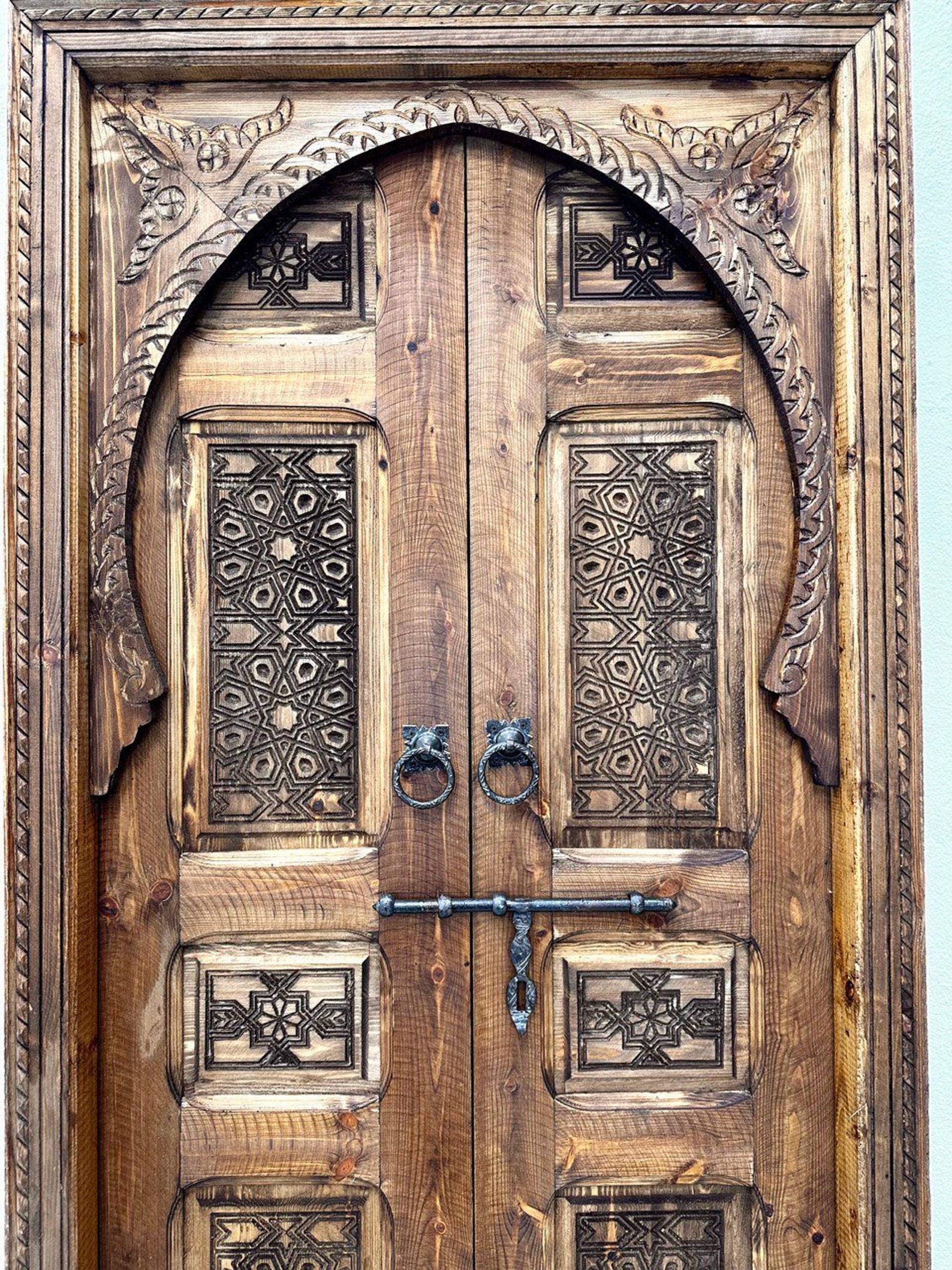 WONDERFUL MOROCCO DOUBLE Door, Engraved Door, Carved Wooden Door ...