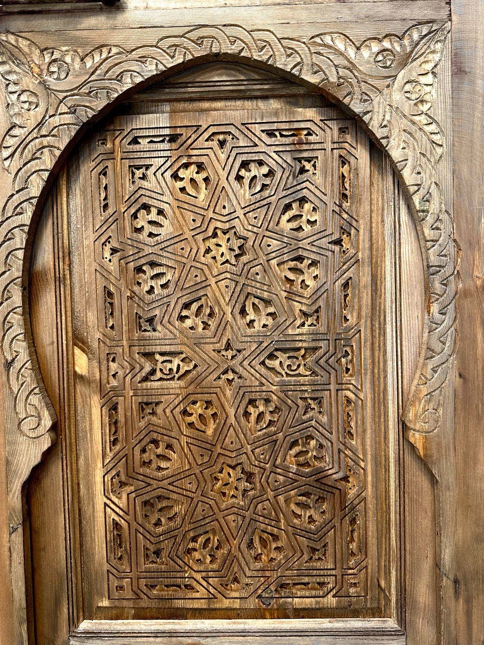 CUSTOM LARGE MOROCCO Double Door, Engraved Door, Carved Wooden Door ...