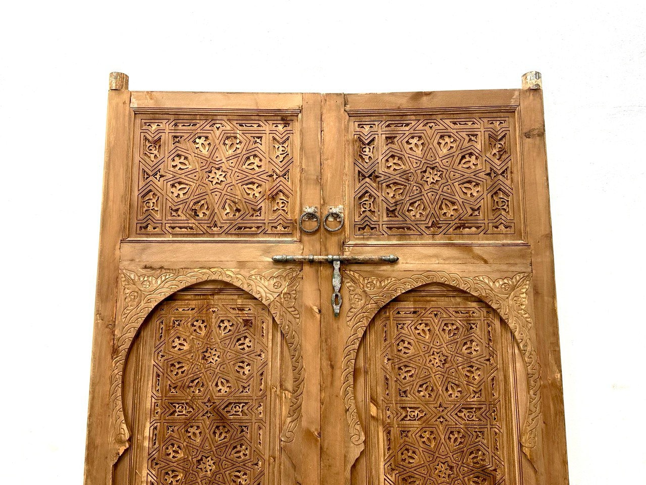 CUSTOM LARGE MOROCCO Double Door, Engraved Door, Carved Wooden Door ...