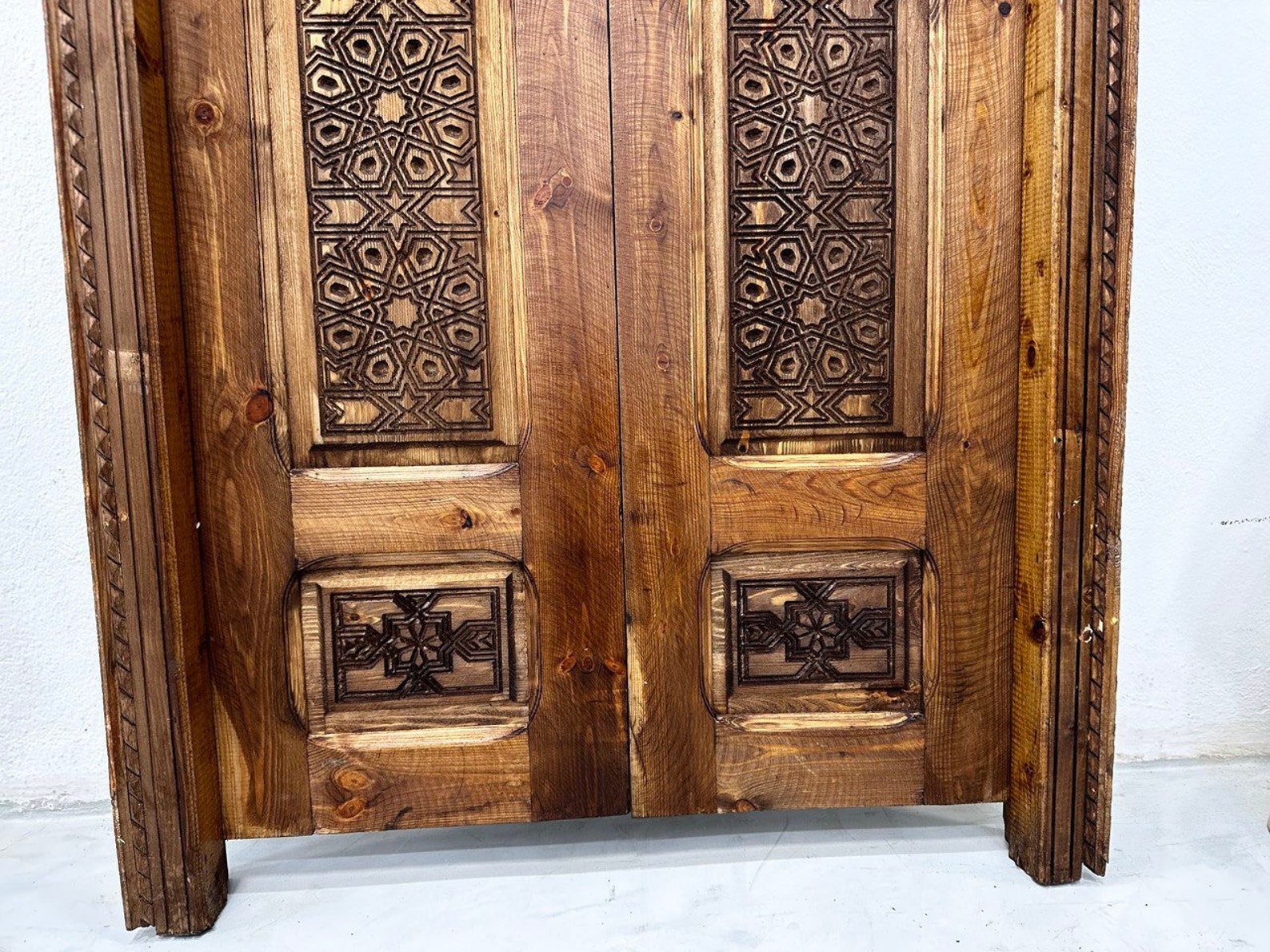 WONDERFUL MOROCCO DOUBLE Door, Engraved Door, Carved Wooden Door ...