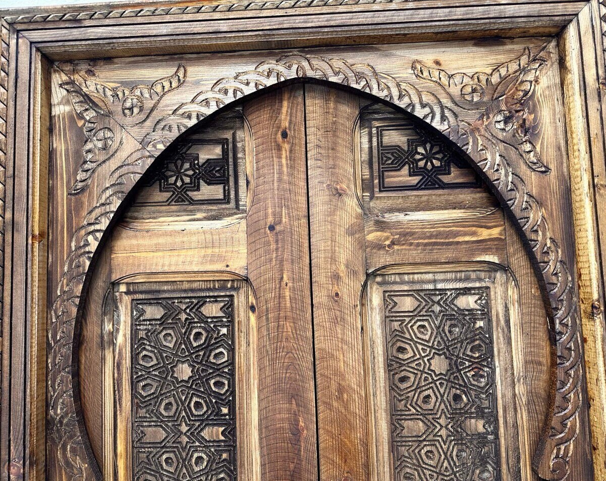 WONDERFUL MOROCCO DOUBLE Door, Engraved Door, Carved Wooden Door ...