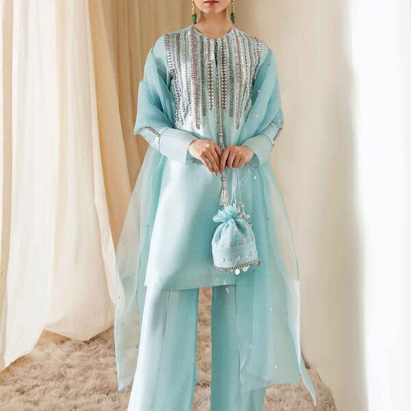 Ice Blue Suit - Etsy