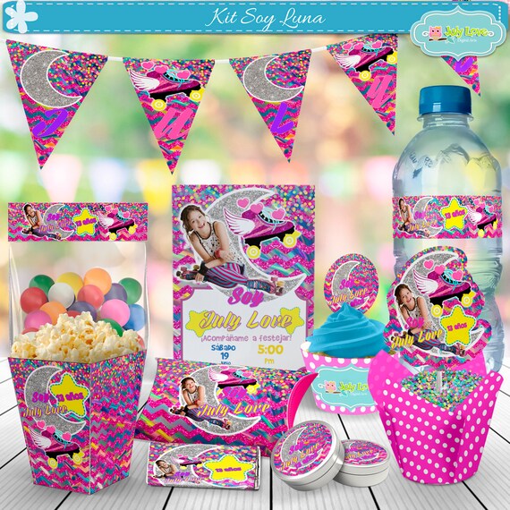 Printable Kit Soy Luna - Etsy