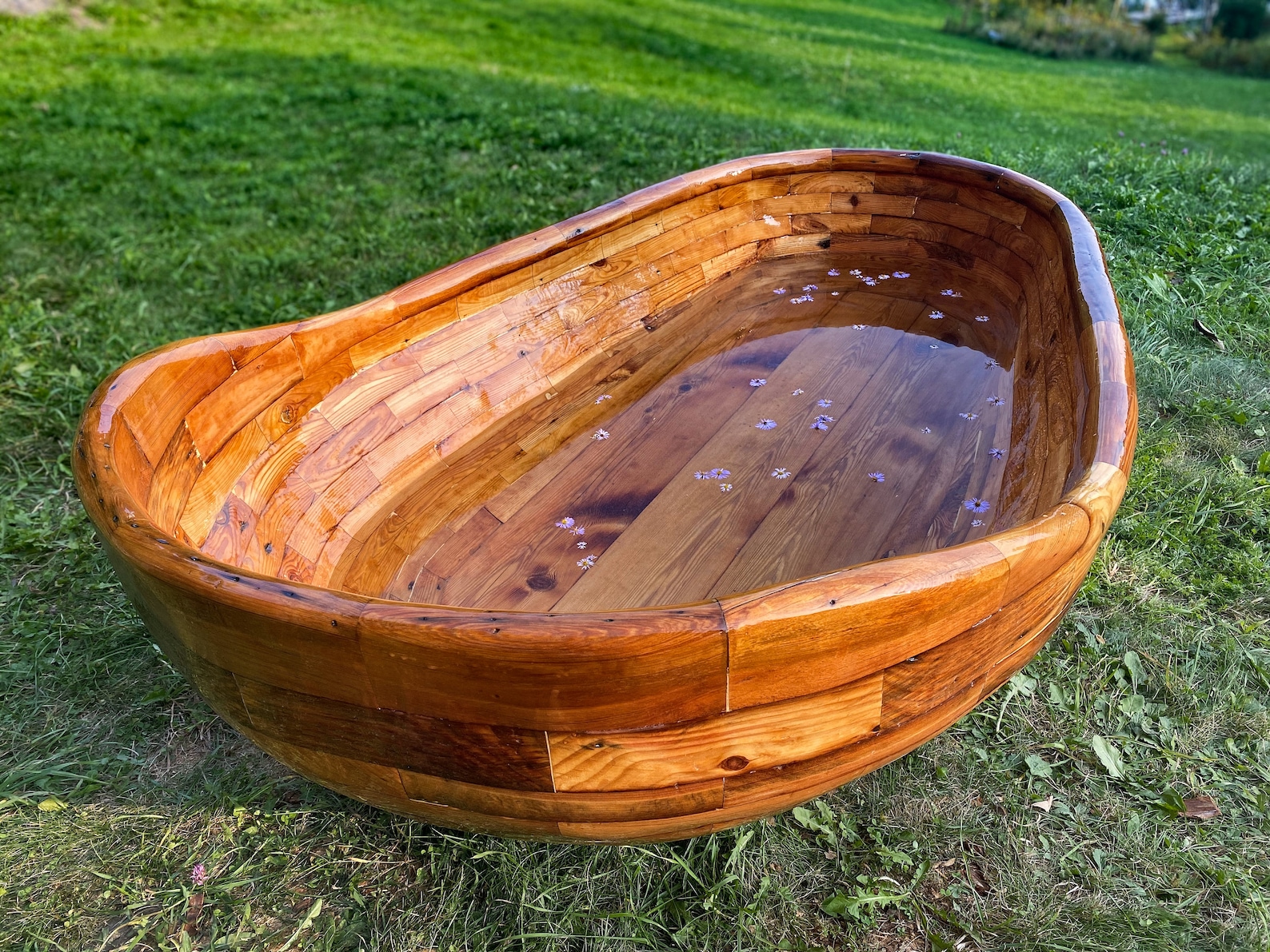 Wooden Bathtub (handmade Tub Wood, Cypress, Longleaf Pine, Reclaimed ...