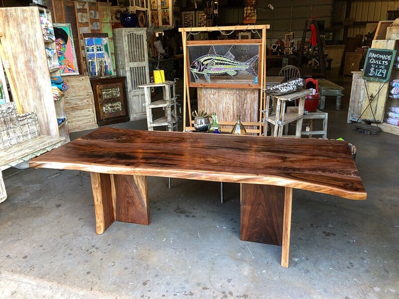 Live Edge Dining Table - Etsy