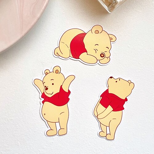 Winnie the Pooh Sticker Pack - Etsy