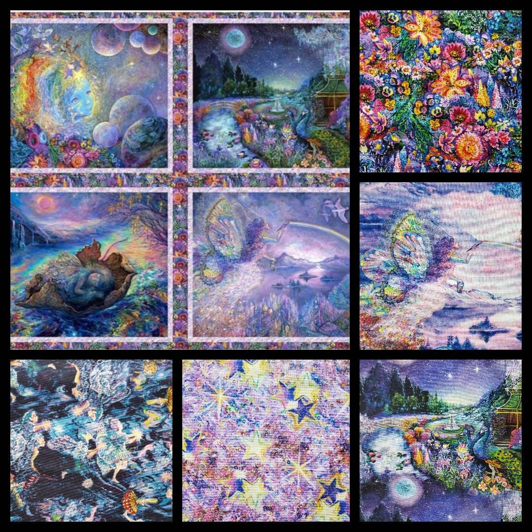 Astral Voyage. Cotton Fabric by 3 Wishes. Celestial Panel, 36" X 43 ...