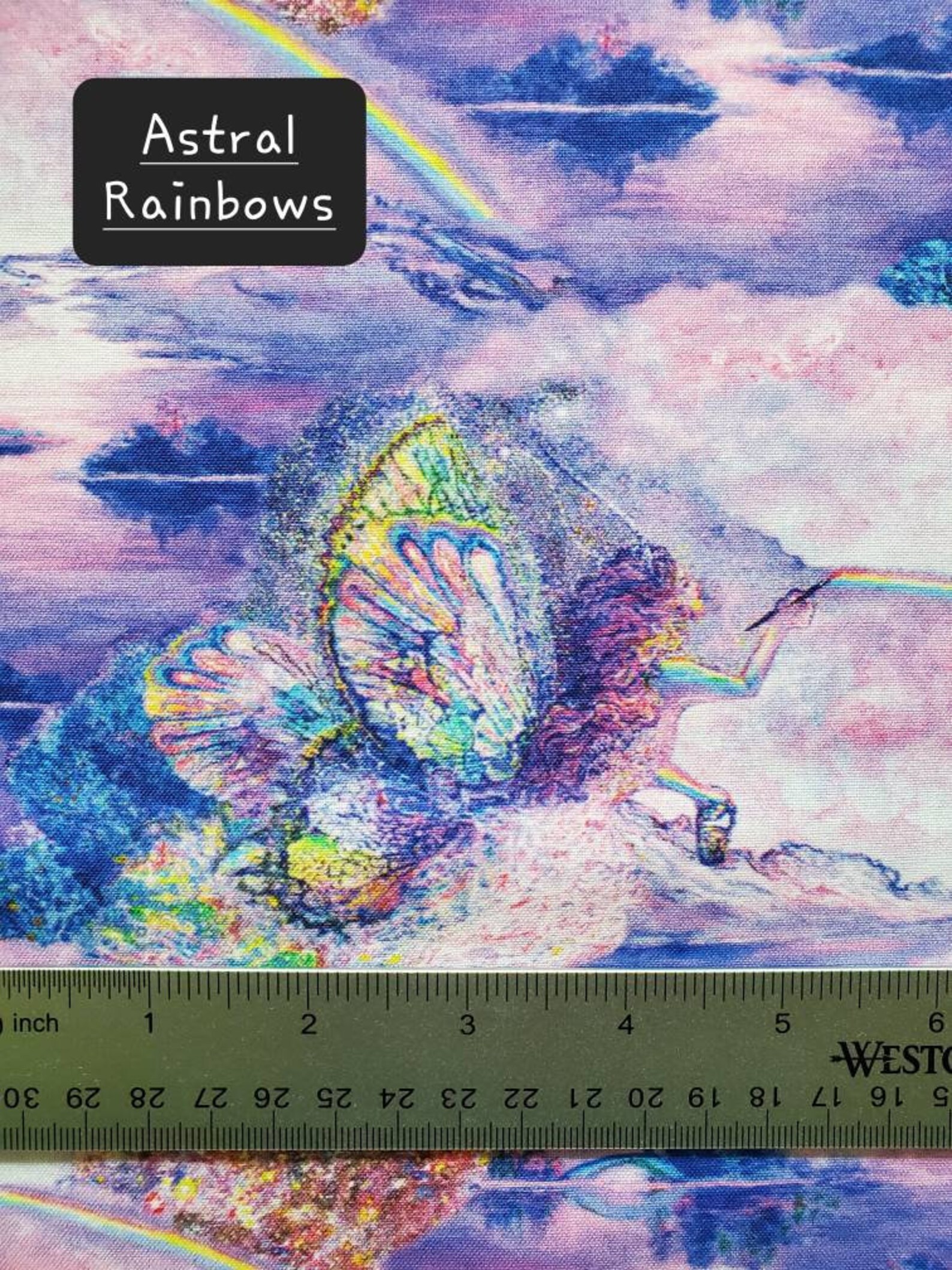 Astral Voyage. Cotton Fabric by 3 Wishes. Celestial Panel, 36" X 43 ...