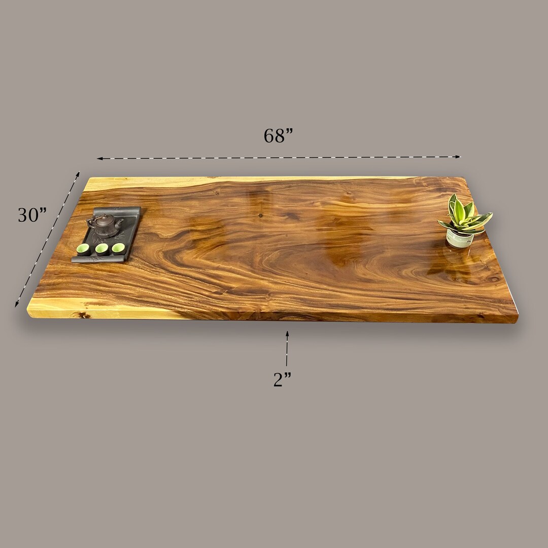 Natural Saman Wood Table Top Real Saman Wooden Piece Perfect - Etsy