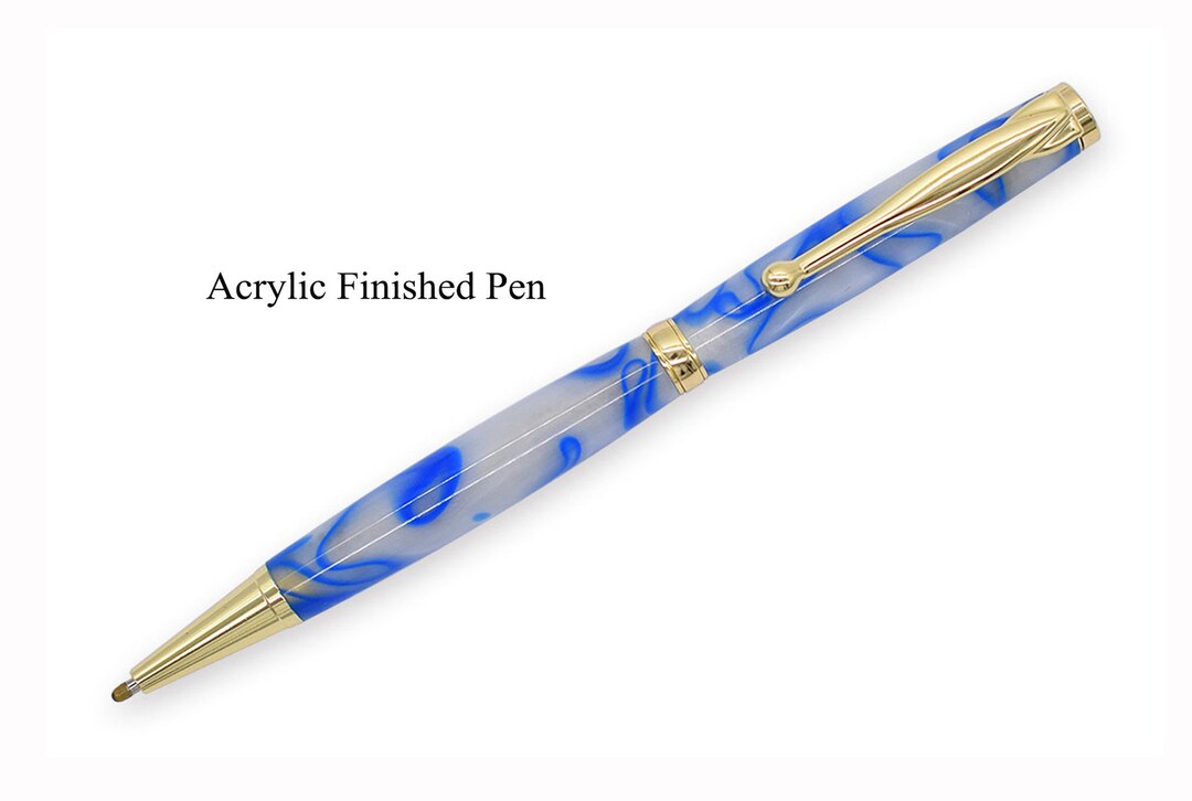 Beautiful Acrylic Fancy Finished Pen - Etsy
