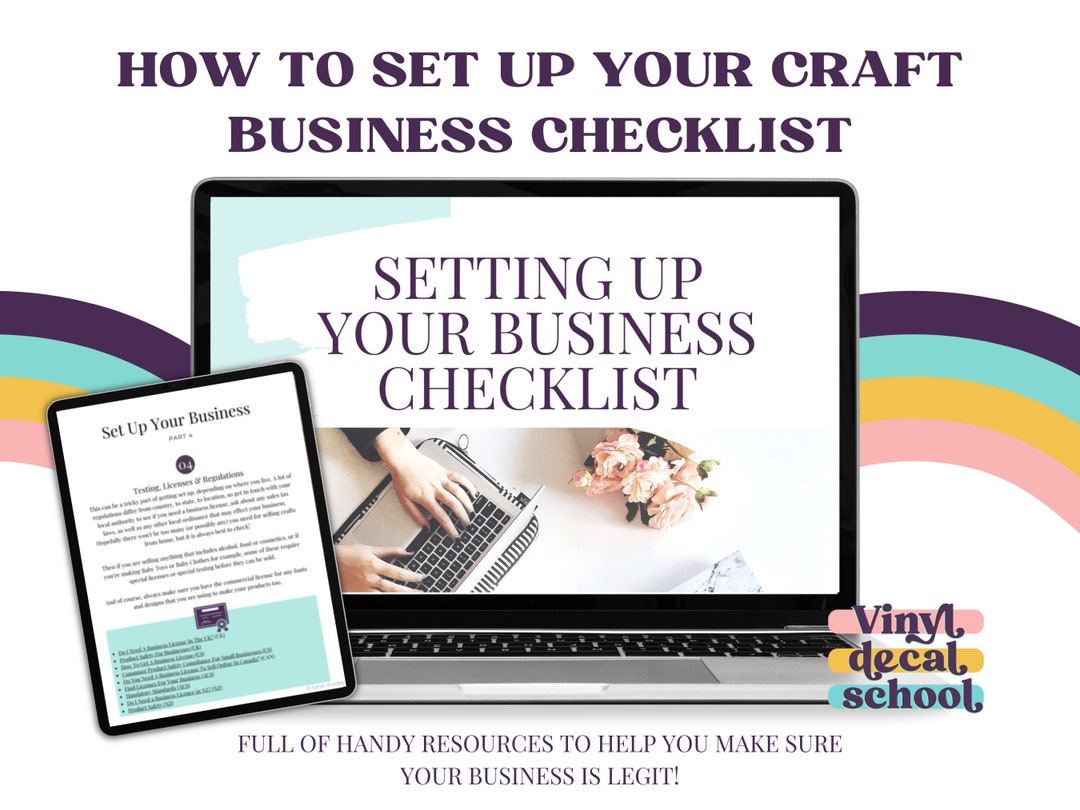 Small Business Checklist // How to Set up Your Small Business so It's ...
