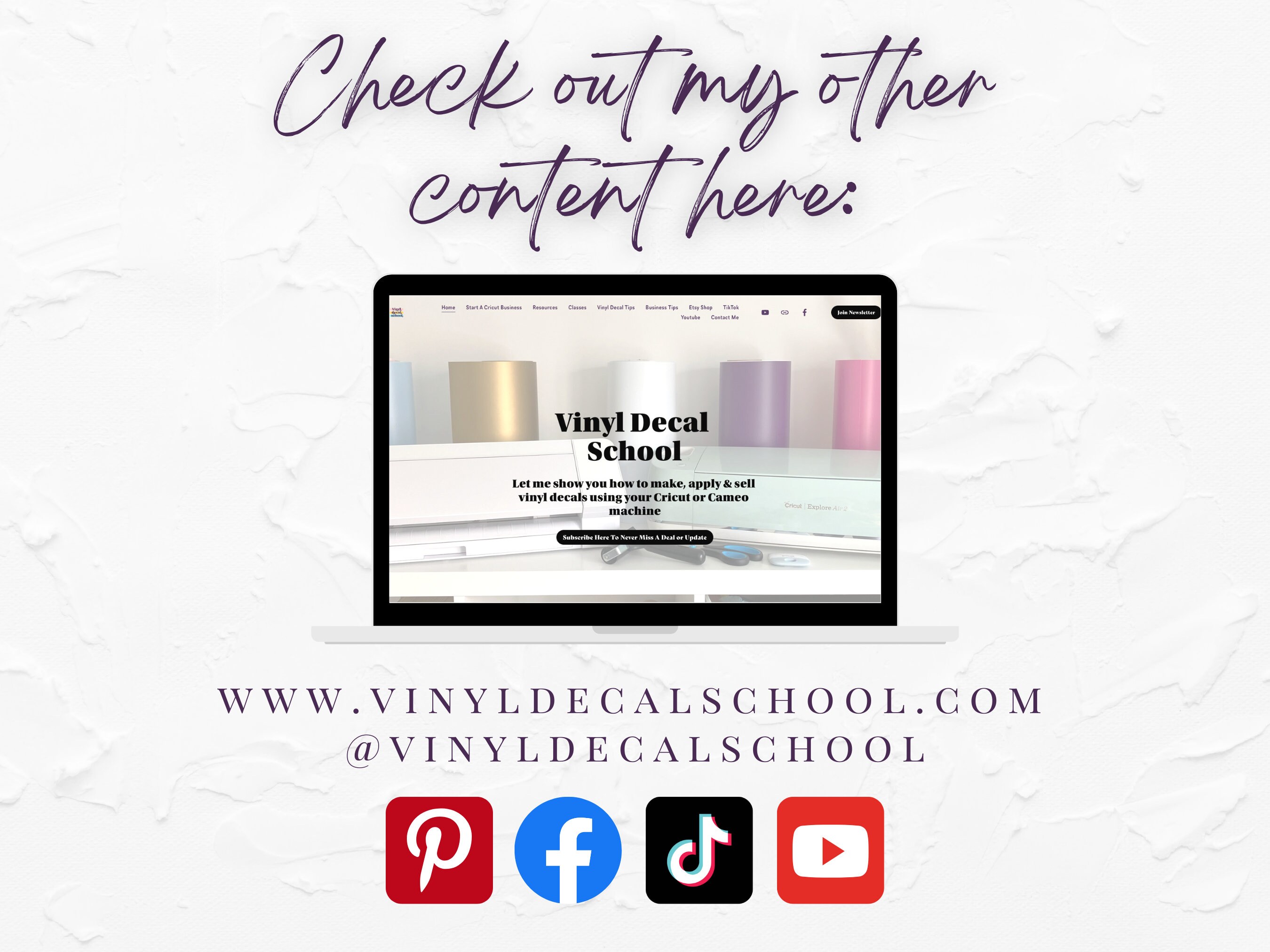 Printable Decal Instructions for Adhesive Vinyl With Illustrations // 4 ...